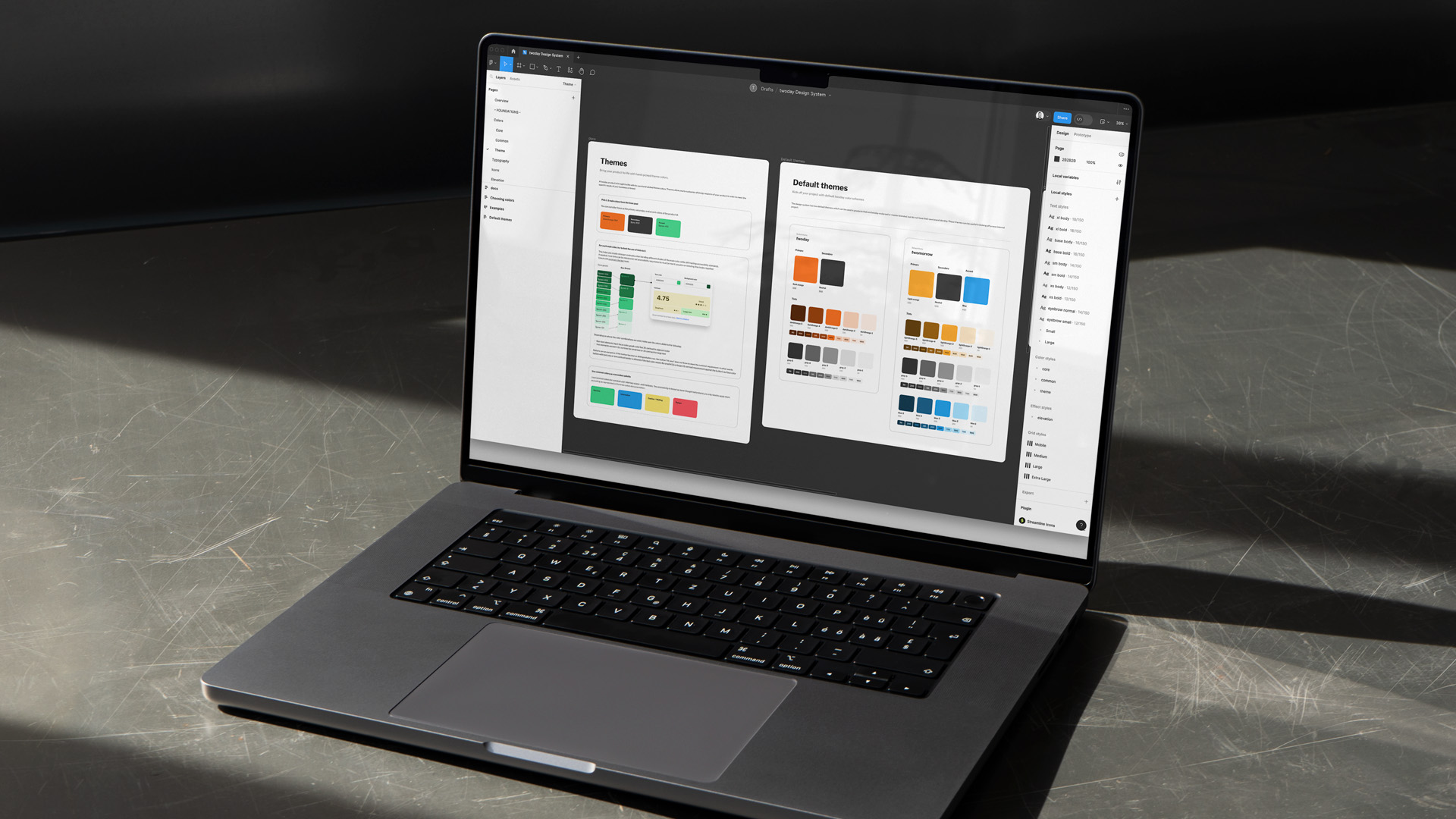 Design system for products